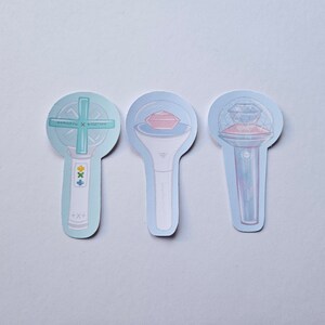 K-pop Lighstick Stickers (updated) - Etsy