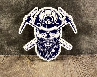 Coal Miner Decal - Etsy