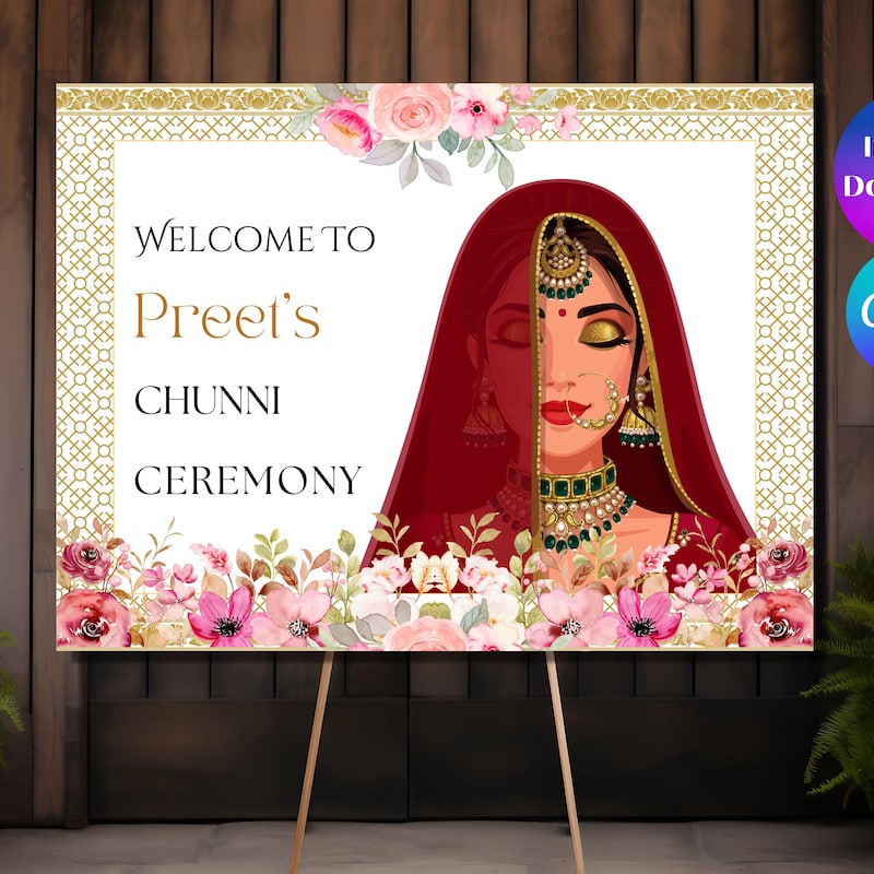 Punjabi Chuni - Etsy