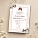 Dastar Bandi Invitation Card Template Digital Dastar Bandi Invitation ...