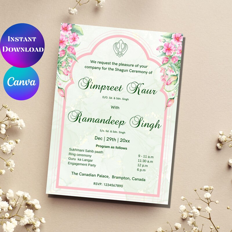 Shagun Invitation - Etsy