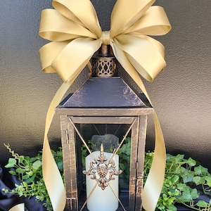 Satin Bows, Old Willow Green Elegant Wedding Decor, Church Aisle Pew ...