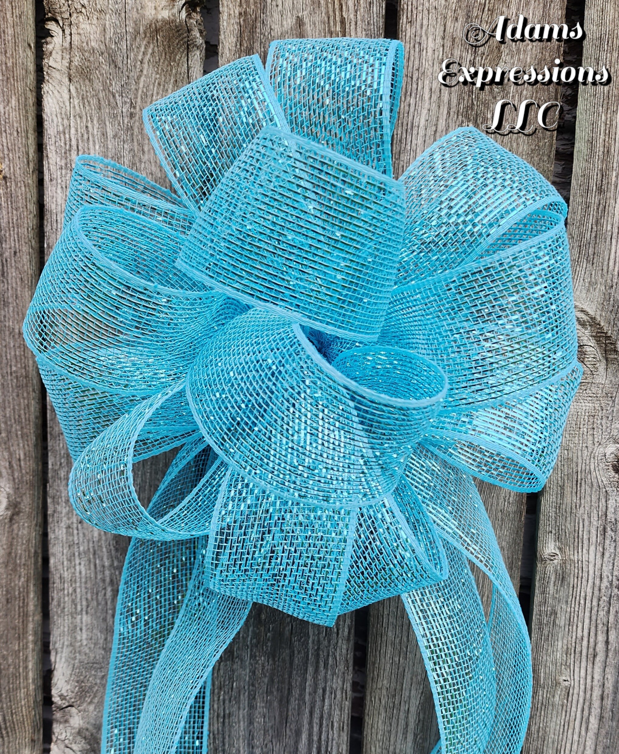 Turquoise Bow, Turquoise Bows for Outdoor or Indoor - Etsy
