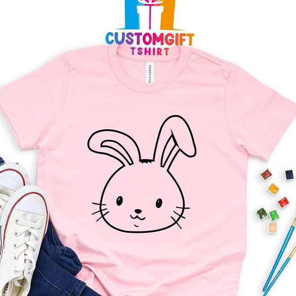 Cute Bunny Shirt - Etsy