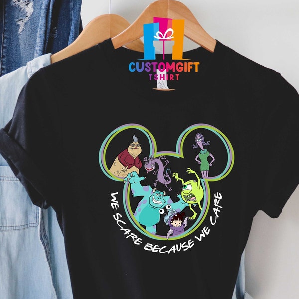 We Scare Because We Care Svg - Etsy