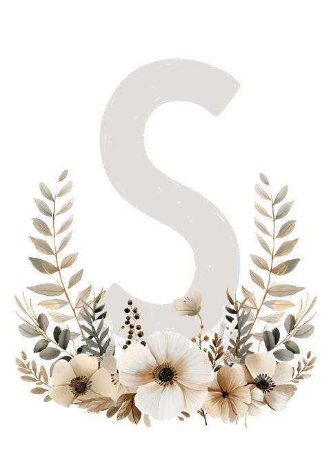 Printable Letter - S - Etsy