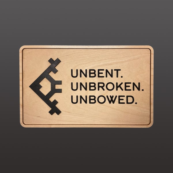 Unbowed - Etsy