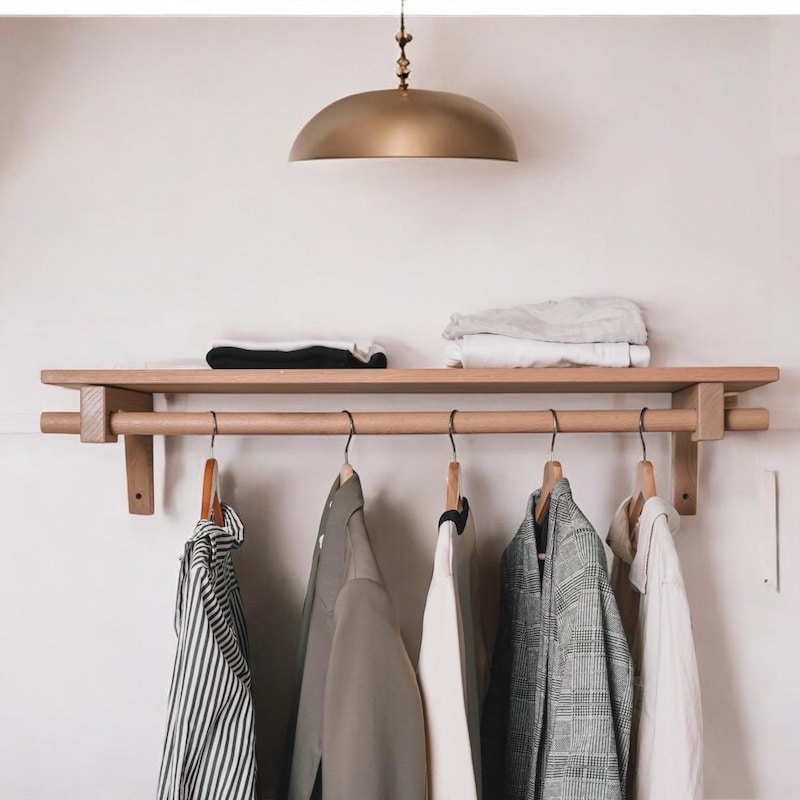 Wall Mount Shelf Wardrobe - Etsy