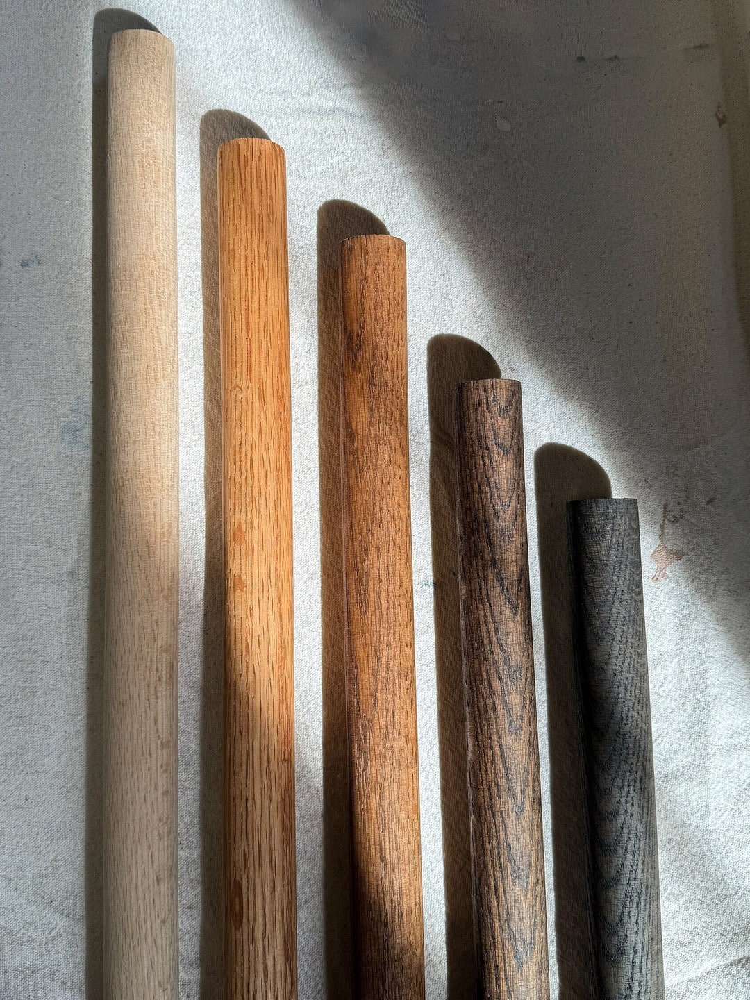 Wood Rod, Wooden Dowels, Unfinished Wood Stick Wooden Round Dowels ...