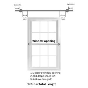 Wood Curtain Rod For Windows Wooden Curtain Rod Heavy Duty Wood Rods
