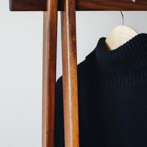 Wooden Clothing Rack, Clothes Hanger, Solid Wood Clothes Rack, a Frame ...