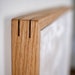 Hardwood Floating Frame Full Assembled,oak Wood,minimalist Canvas Frame ...