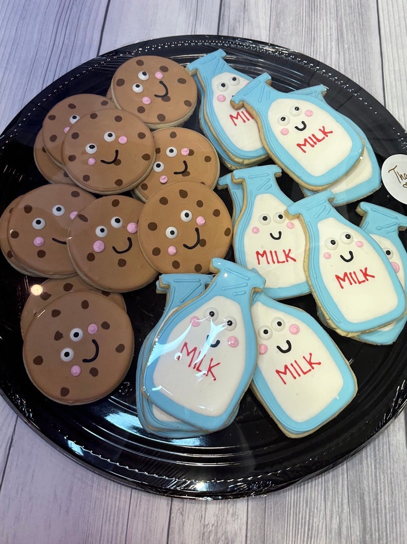 Milk and Cookies - Etsy