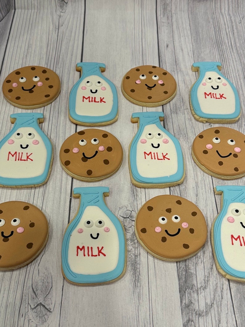 Milk and Cookies - Etsy