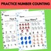 Winter Number Worksheets, Number Recognition, Number Writing, Number ...