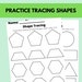 Shape Worksheets, Shape Practice, Shape Pages, Shape Patterns, Shape ...
