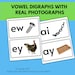 Vowel Digraph Cards, Vowel Digraph Flash Cards, Vowel Pairs, Phonics ...