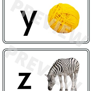 Digital Alphabet/phonics Cards (printable), Alphabet Cards, Phonics ...
