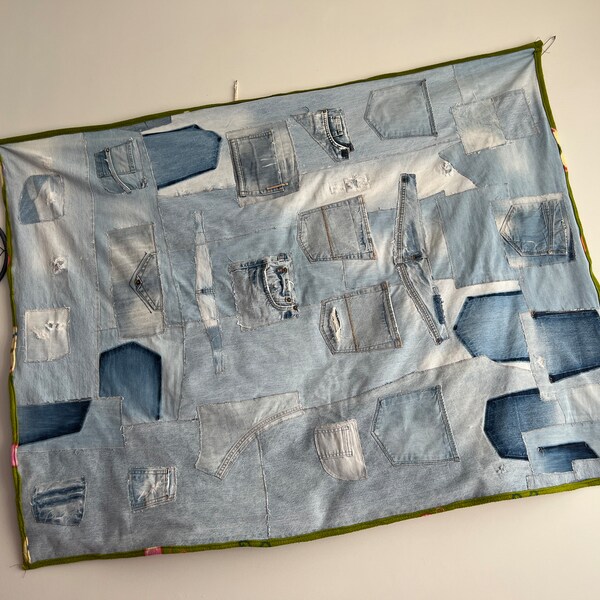 Denim Rug - Etsy