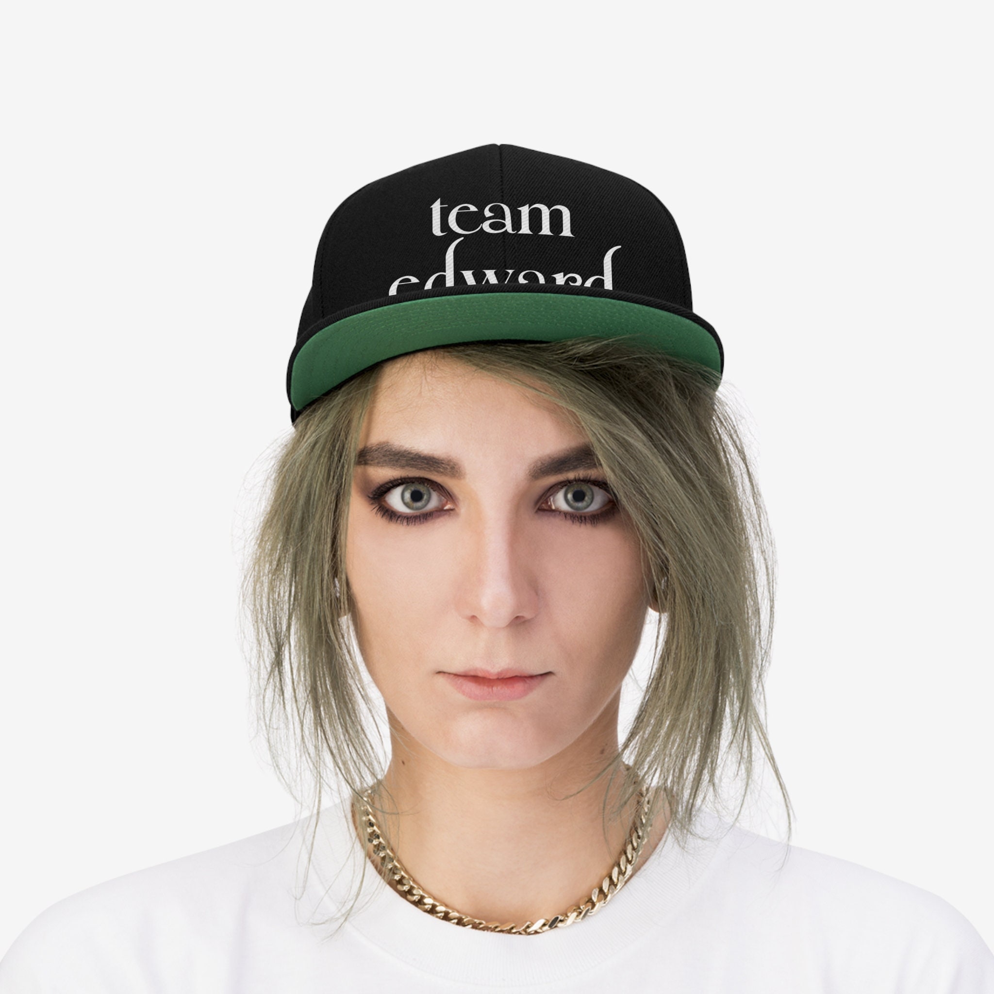 Team Edward Cap • Edward Cullen Hat • Twilight Merch • Robert Pattinson ...