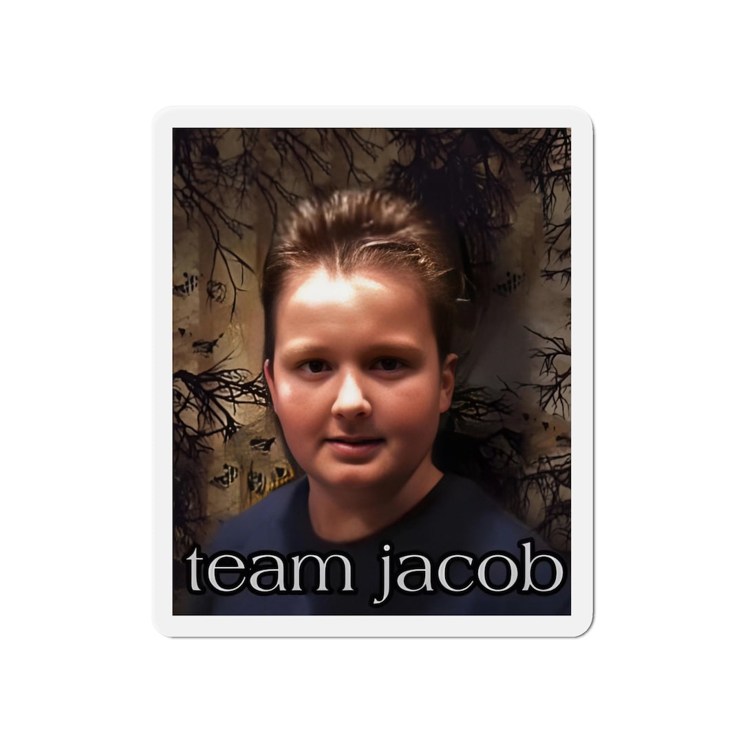 Team Jacob Magnet - Twilight Merch - Team Gibby - Refrigerator Magnet ...
