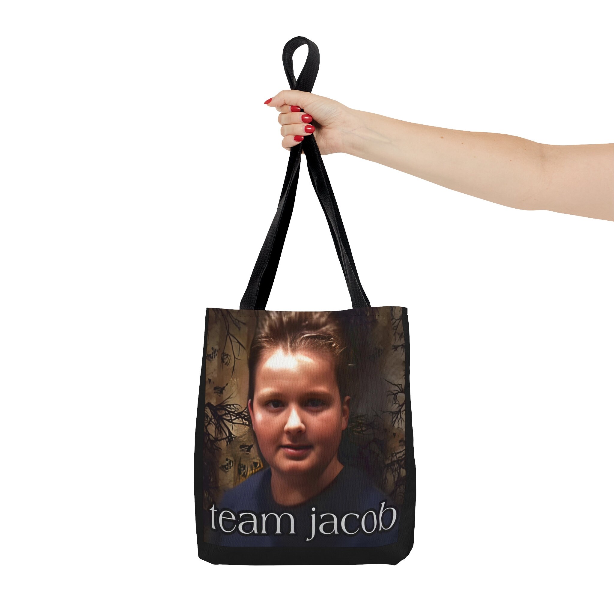 Team Jacob Tote - Twilight Merch - Jacob Black Bag - Tote Bag ...