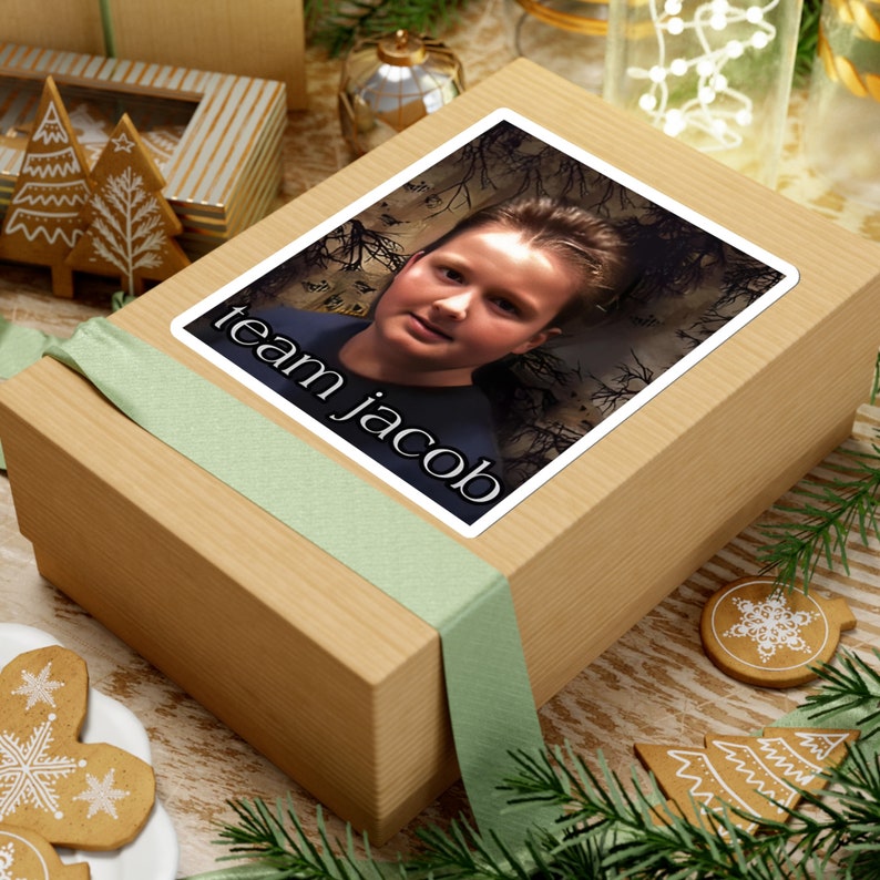 Team Jacob Sticker - Twilight Merch - Jacob Black - Kiss-cut Stickers ...