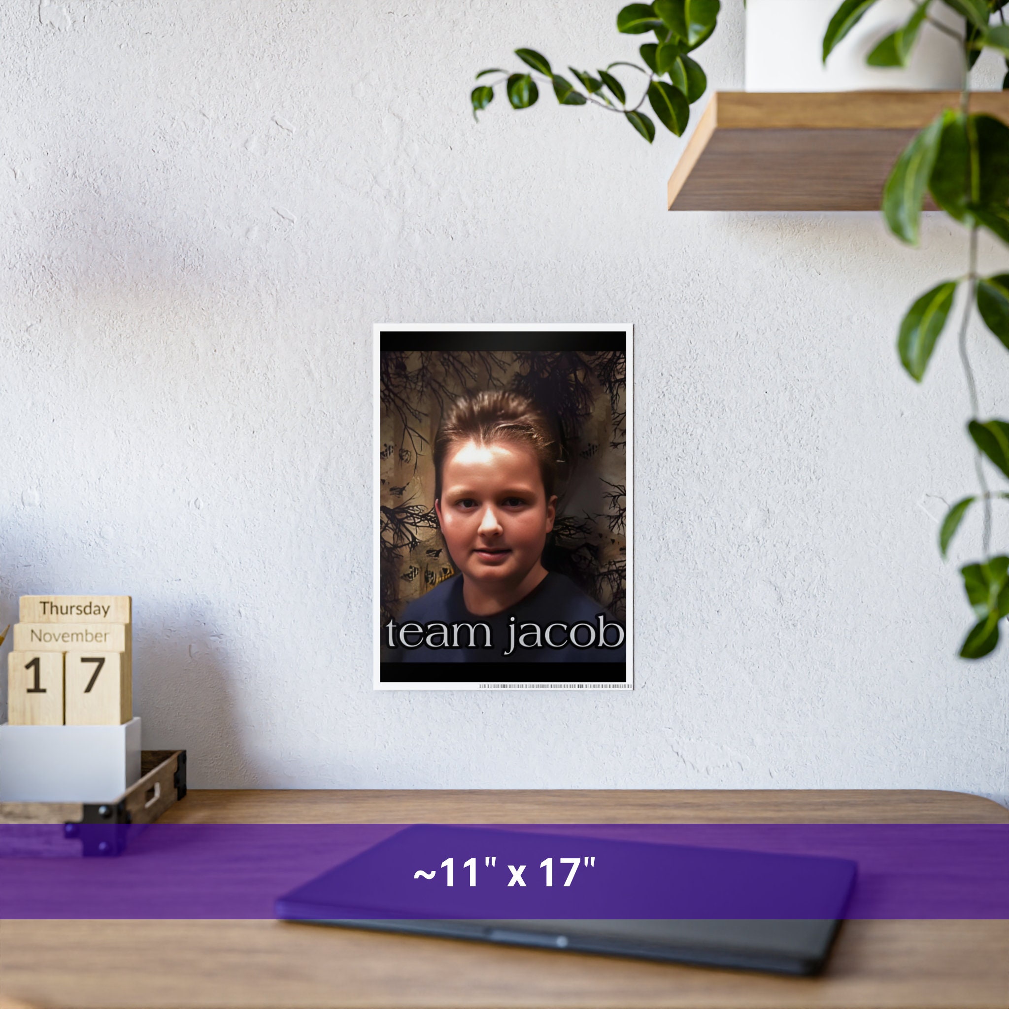 Team Jacob Poster • Twilight Merch • Team Gibby Vs. Team Edward ...