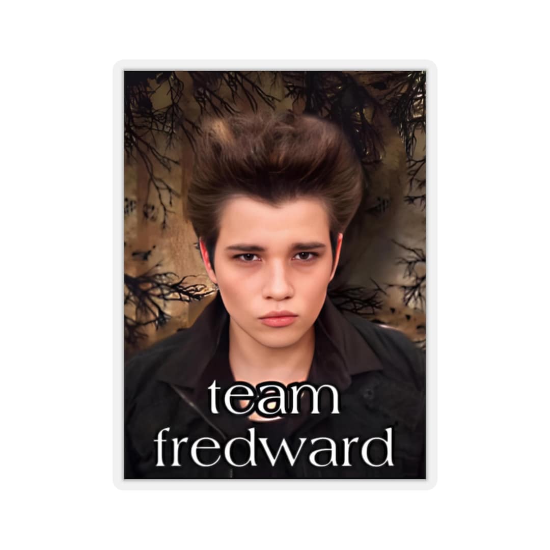 Team Edward Sticker - Twilight Merch - Edward Cullen - Kiss-cut ...