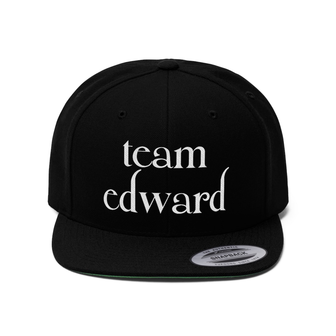Team Edward Cap • Edward Cullen Hat • Twilight Merch • Robert Pattinson ...