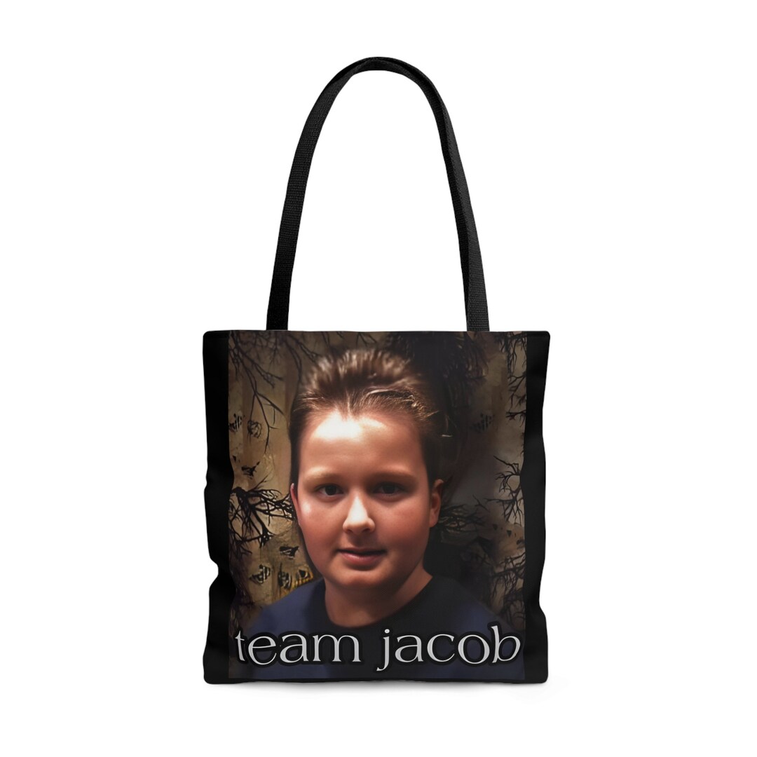 Team Jacob Tote - Twilight Merch - Jacob Black Bag - Tote Bag ...