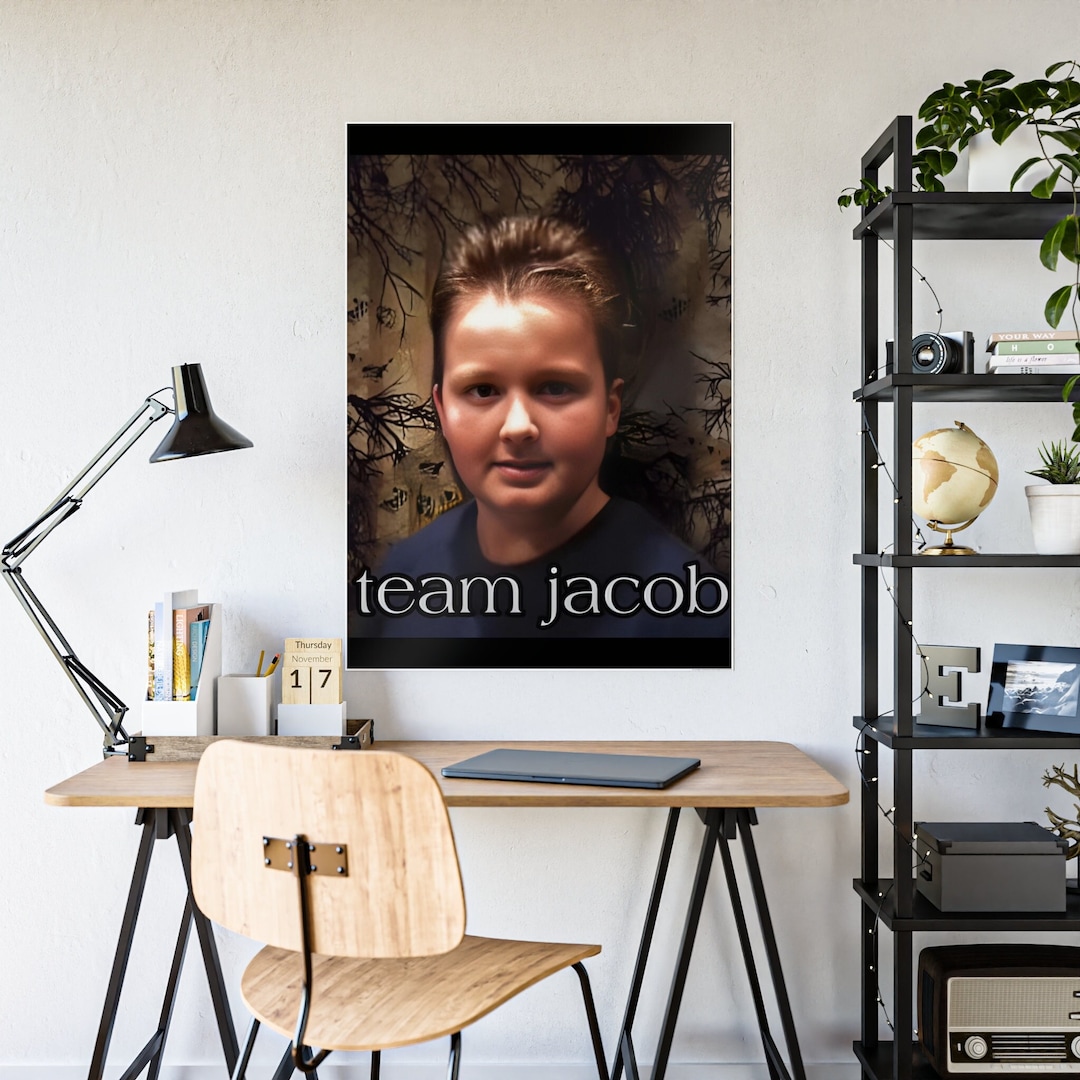 Team Jacob Poster • Twilight Merch • Team Gibby Vs. Team Edward ...