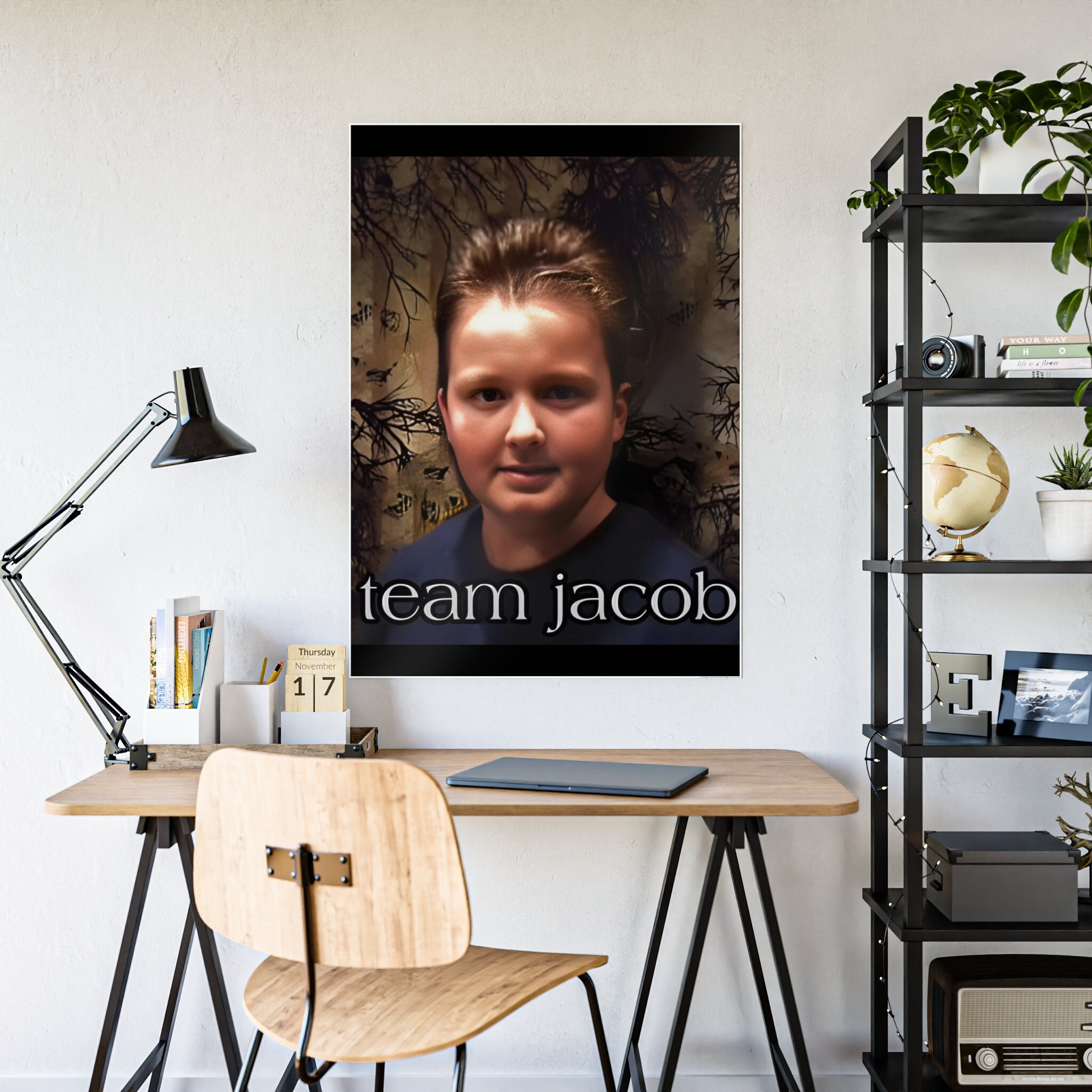 Team Jacob Poster • Twilight Merch • Team Gibby Vs. Team Edward ...