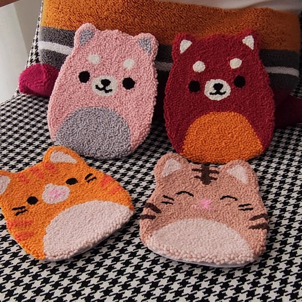 Punch Needle Cat - Etsy