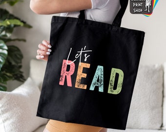 Book Tote Bag-reading Gift for Book Lovers-book Gift for Bookworm-nerd ...