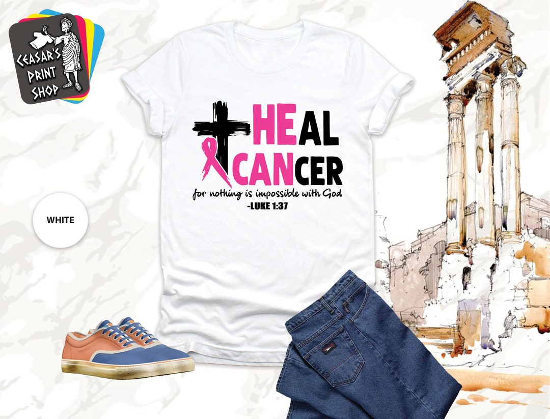 Heal Cancer Shirt,breast Cancer Awareness Shirt,cancer Awareness Shirt ...