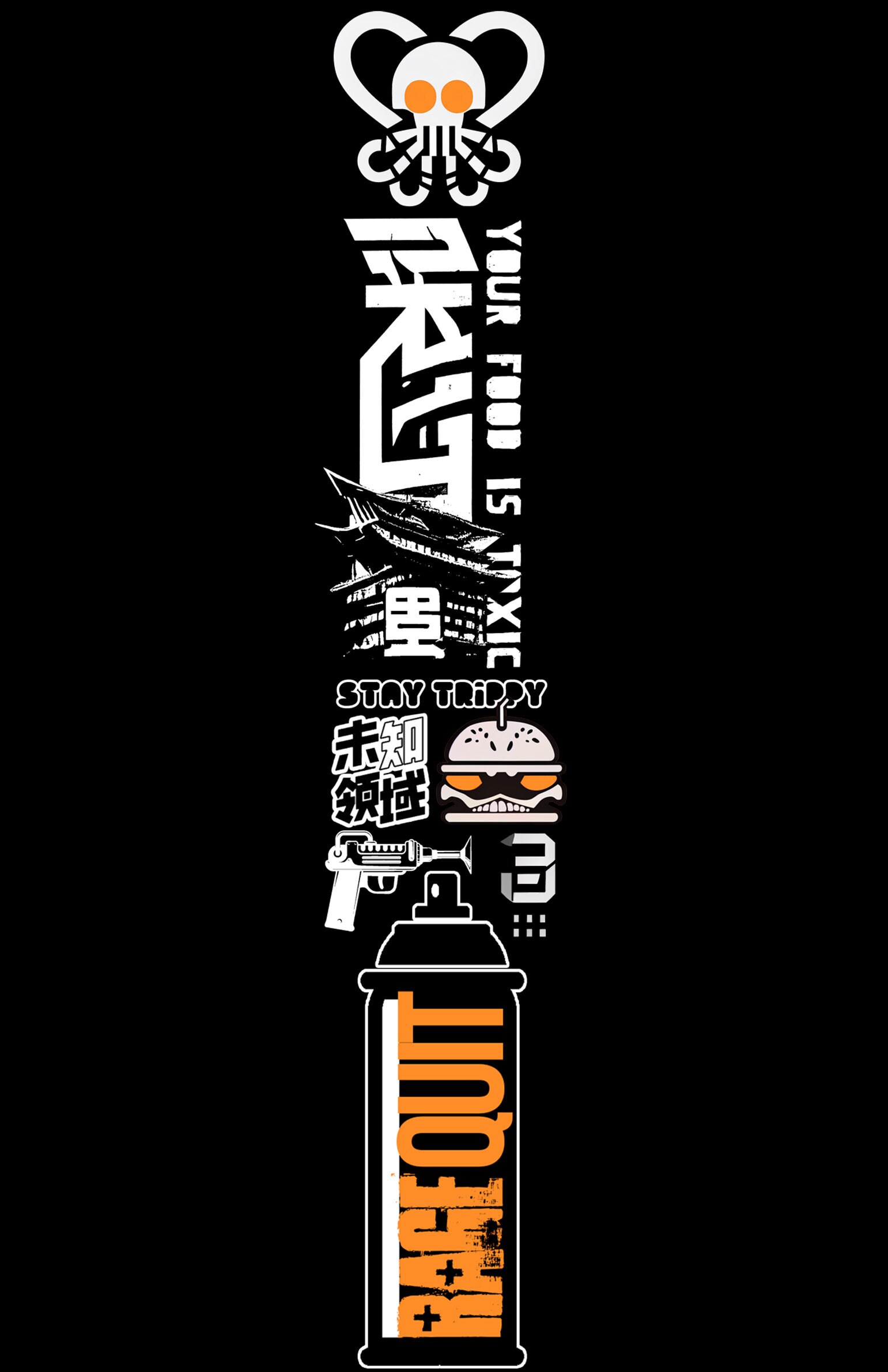 Anime Techwear Fans Hoodie Japanese Harajuku Style Print - Etsy