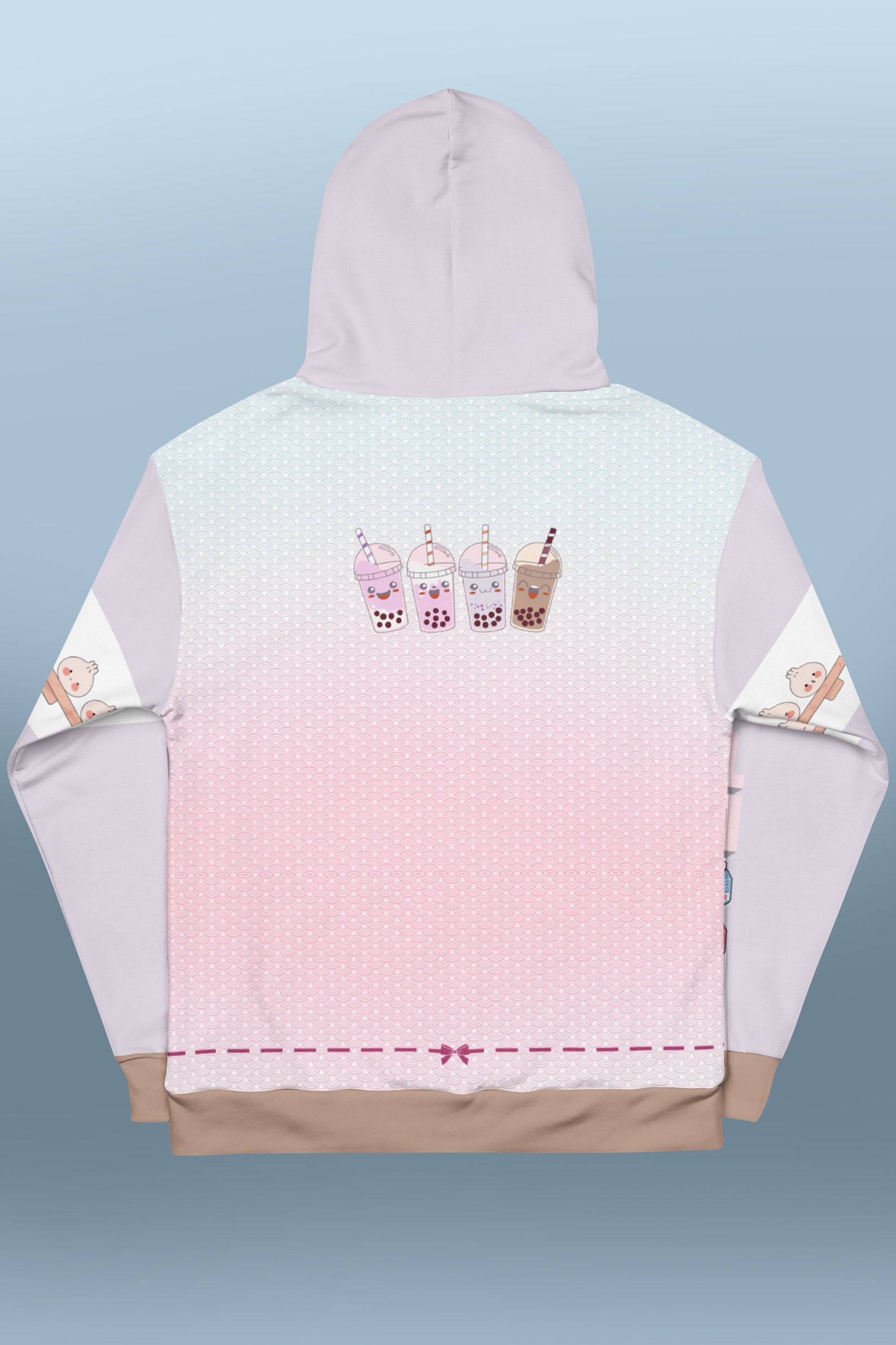 Kawaii Overload Unisex Hoodie Cute Korean Characters, Unicorn Colors ...