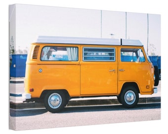 Vw Bus Canvas Print - Etsy