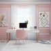 Zoom Virtual Background, Pink Office Background Backdrop, Digital Room ...