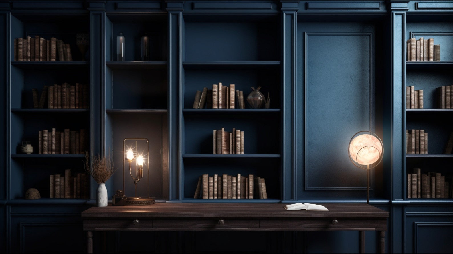 Zoom Virtual Background, Backdrop, 4x Picture Shelving Background ...