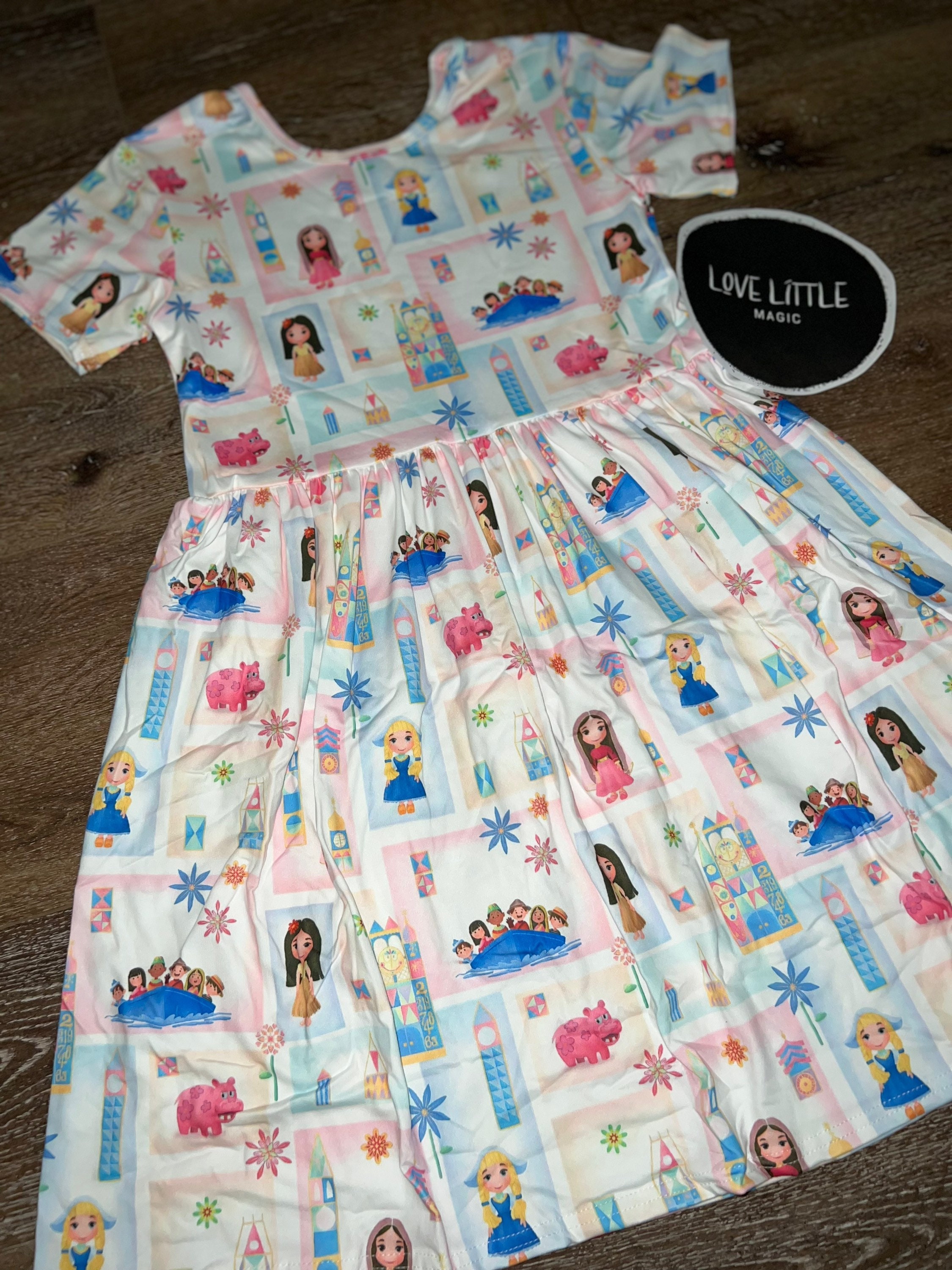 Its a Small World Dress - Etsy