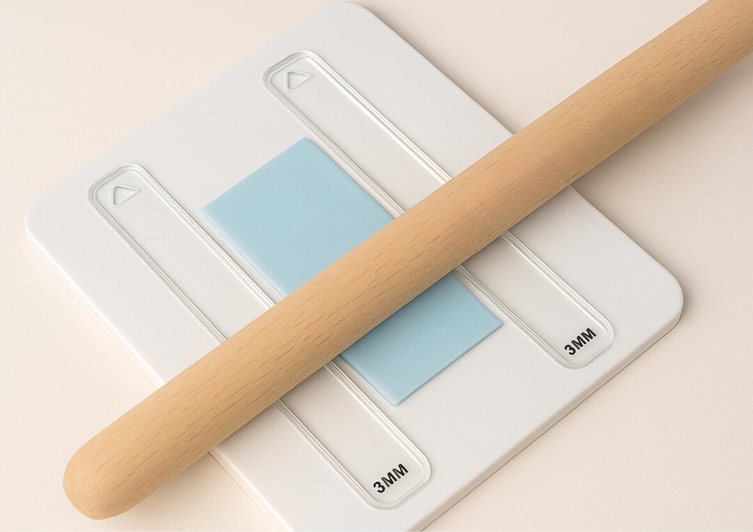Pastry Thickness Ruler Set | Fondant & Dough Measuring Guides for ...
