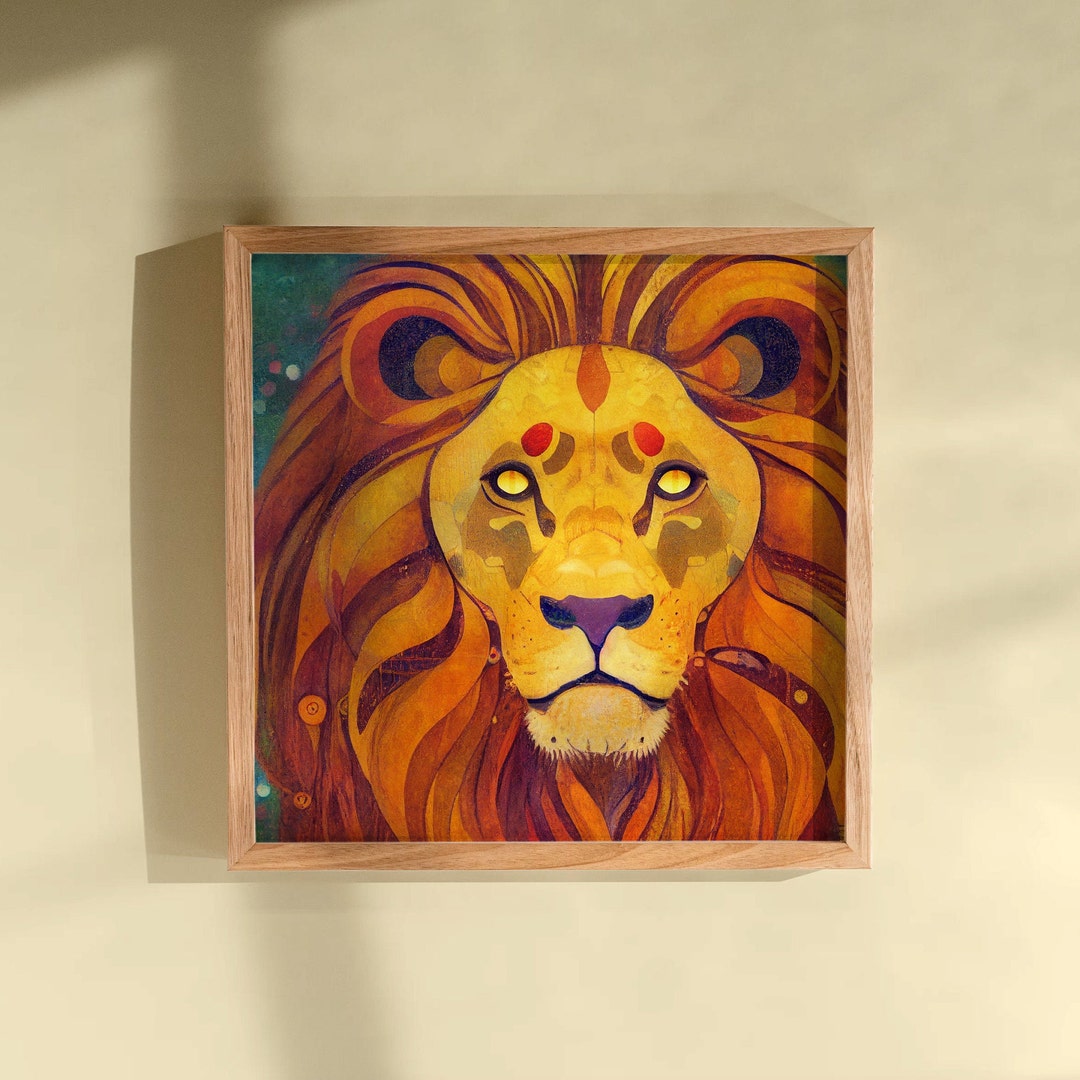 Lion Poster Print - Animal Wildlife Wall Art - King of the Jungle by ...