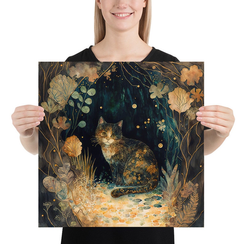 Tortoise Shell Kitten Poster Print Animal Cat Wall Art - Etsy