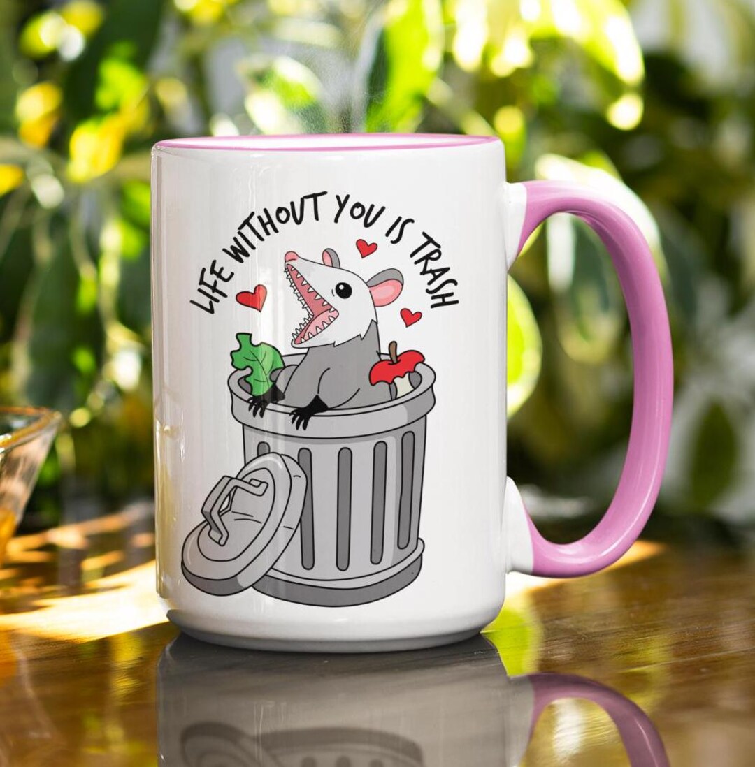 Funny Opossum Coffee Mug, Animal Lover Gift, 15oz - Etsy