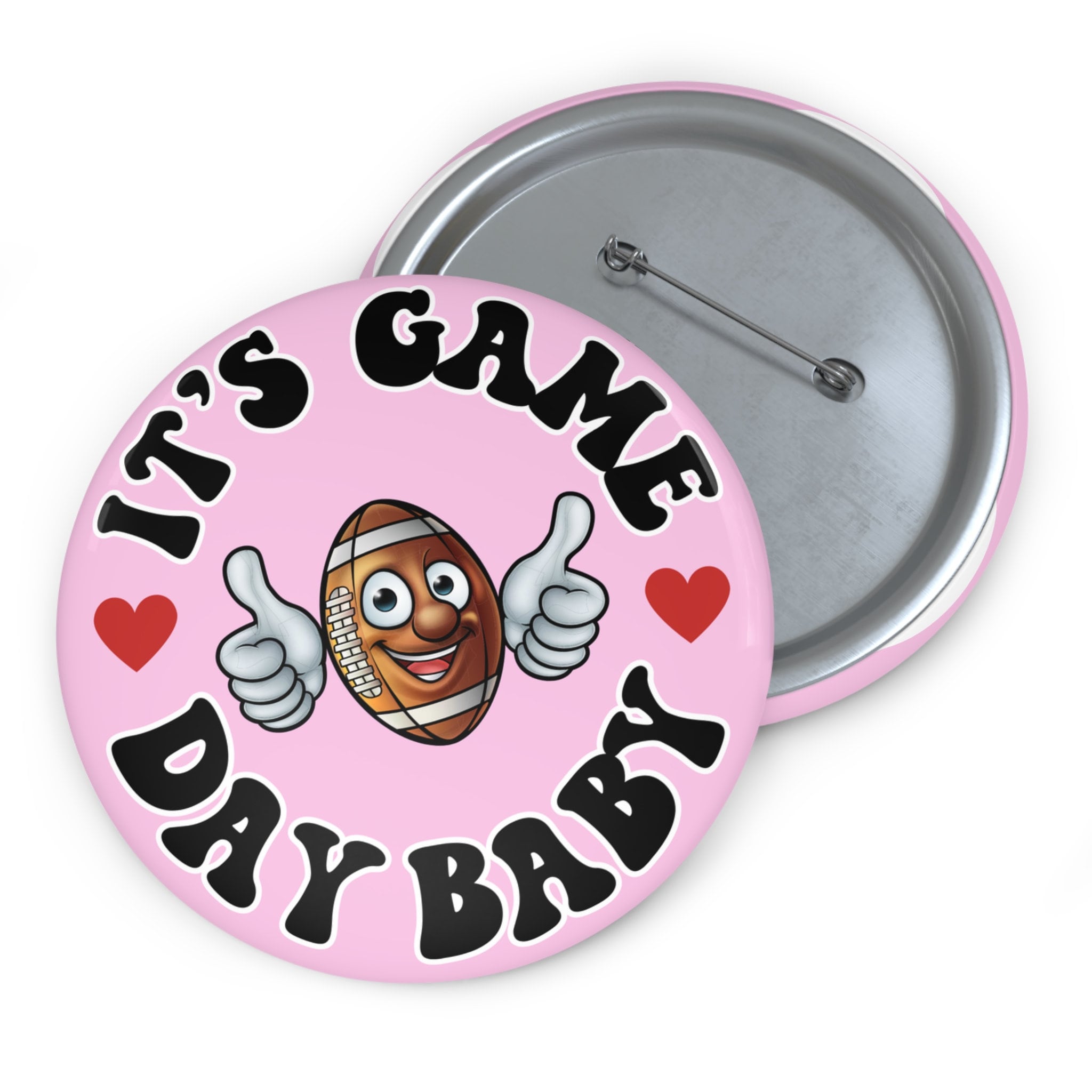 It's Game Day Baby Pin Button, Football Game Day Pin, Sorority Game Day ...
