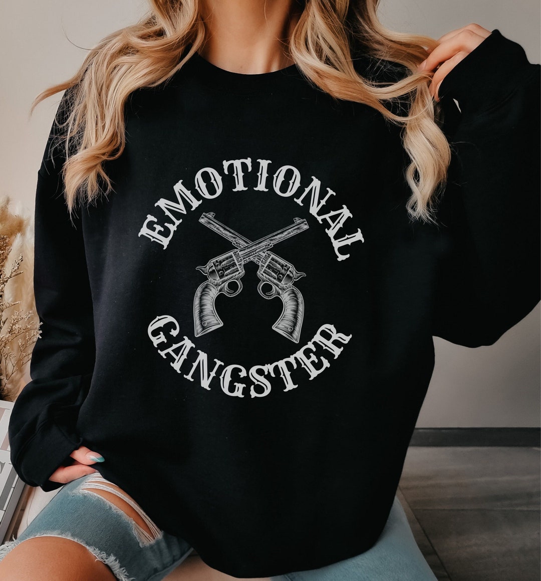 Emotional Gangster Sweatshirt: Oversized Hip Hop Crewneck - Etsy