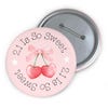 21st Birthday Coquette Pin, 21st Birthday Girl Pin, 21 and Hot, Buy Me ...