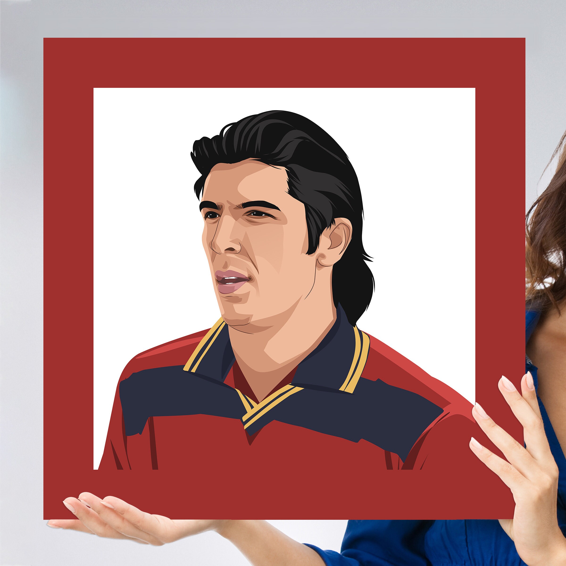 Giangluigi Buffon Portraits Posters Series 1998 1999 2006 - Etsy